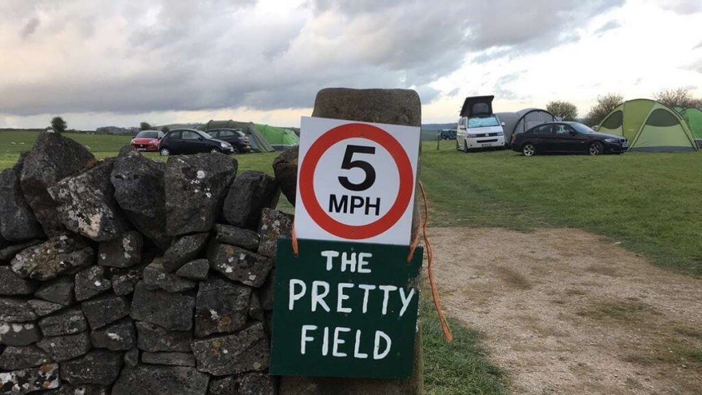 Camping at Common End Farm Campsite in the Peak District